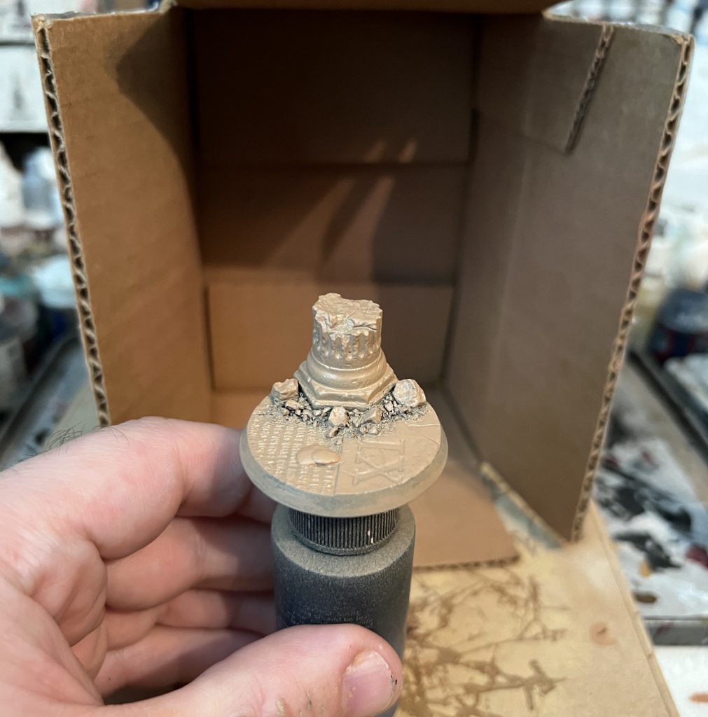 How to Paint a Black Templar Base - Figure Mentors