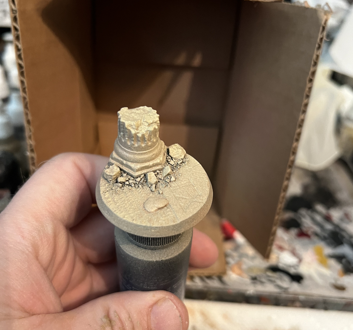 How to Paint a Black Templar Base - Figure Mentors